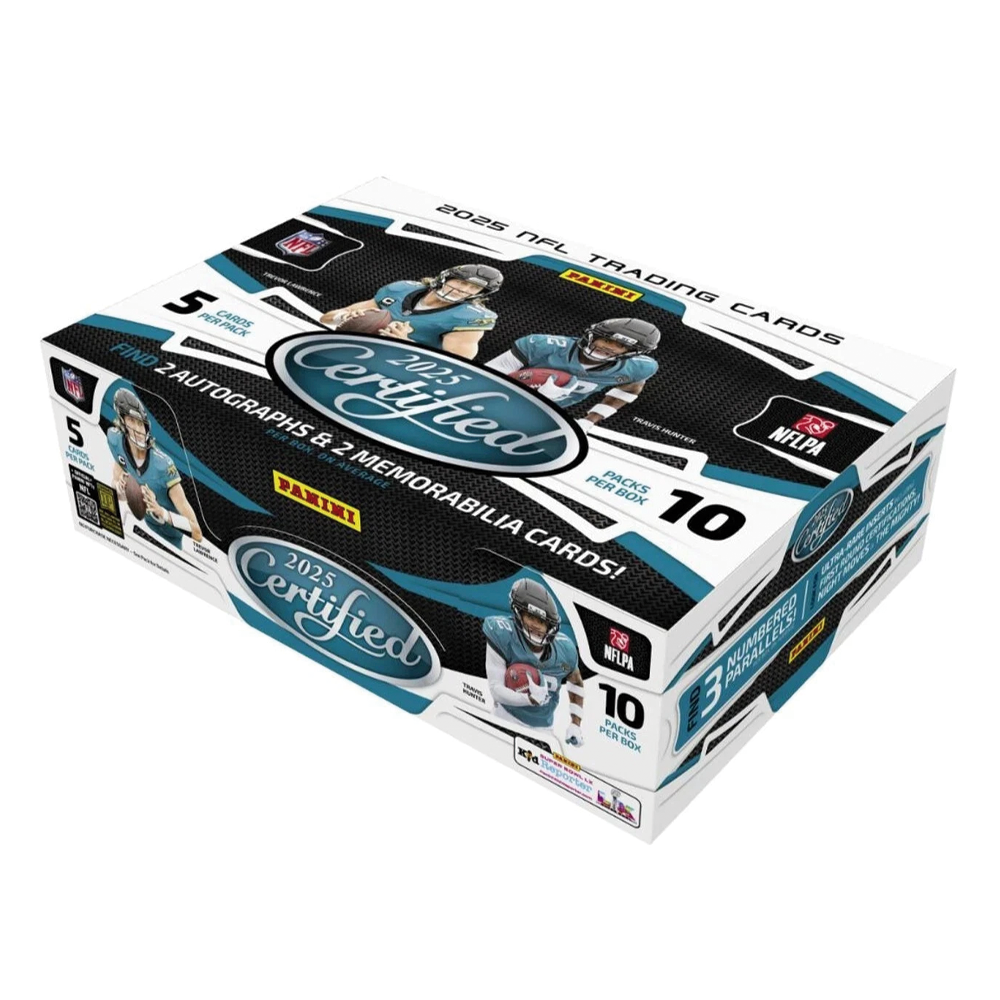 2025 Panini Certified - NFL - Hobby Box - Maga Cards - Sport Trading Cards