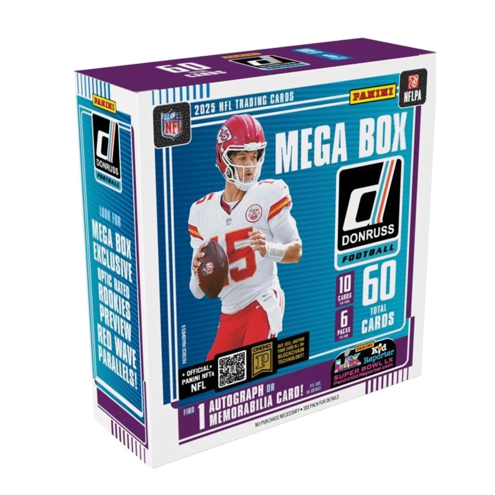 2025 Topps Donruss NFL - Mega Box - Maga Cards - Sport Trading Cards