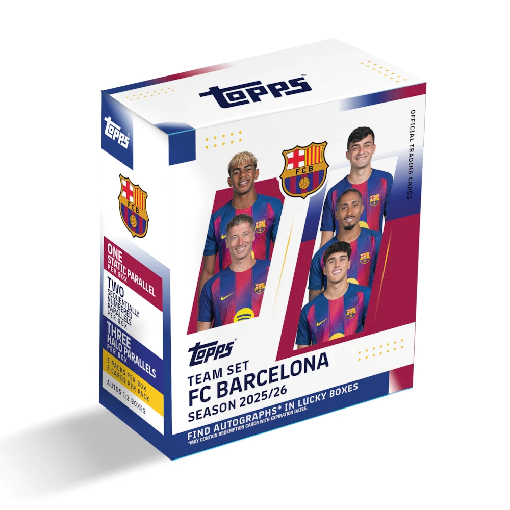 2025-26 Barcelona Oficial Team Set - Topps - Maga Cards - Sport Trading ...